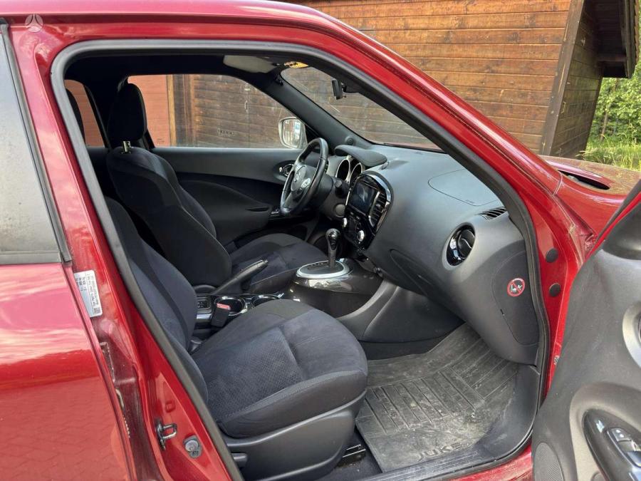 Sarkans Nissan Juke 2016 Alīta, ar dzinēja tilpumu 1.60 L un nobraukumu 133 tūkst. km par 6500 €, foto 11 vietnē AUTOMOTO.COM.LV