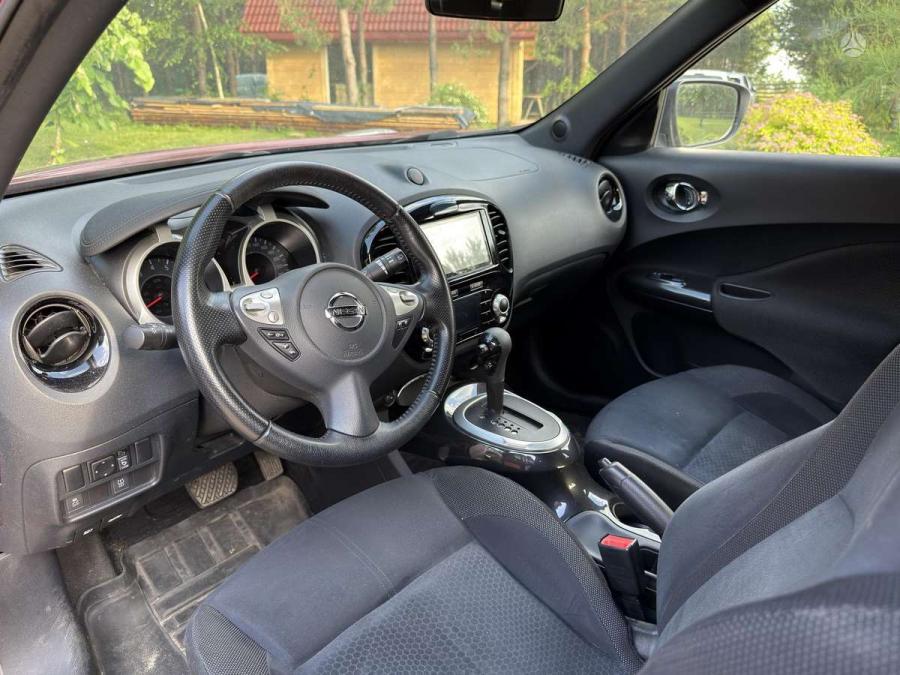 Sarkans Nissan Juke 2016 Alīta, ar dzinēja tilpumu 1.60 L un nobraukumu 133 tūkst. km par 6500 €, foto 18 vietnē AUTOMOTO.COM.LV