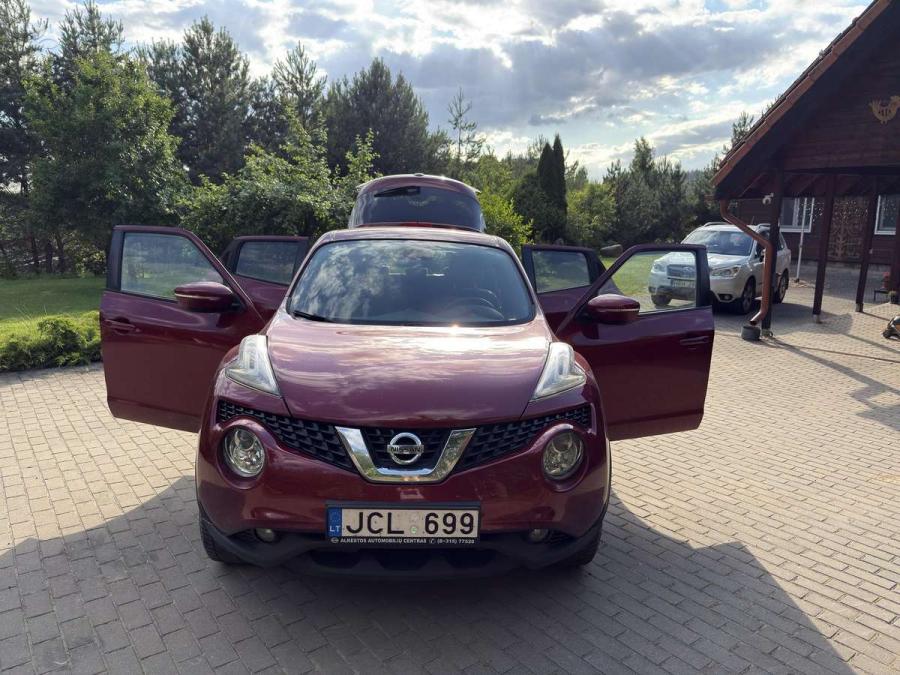 Sarkans Nissan Juke 2016 Alīta, ar dzinēja tilpumu 1.60 L un nobraukumu 133 tūkst. km par 6500 €, foto 20 vietnē AUTOMOTO.COM.LV