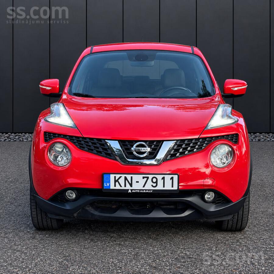 Sarkans Nissan Juke 2016 Rīga, ar dzinēja tilpumu 1.60 L un nobraukumu 102 tūkst. km par 7700 €, foto 3 vietnē AUTOMOTO.COM.LV