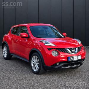 Sarkans Nissan Juke 2016 Rīga, ar dzinēja tilpumu 1.60 L un nobraukumu 102 tūkst. km par 7700 €, foto 4 vietnē AUTOMOTO.COM.LV