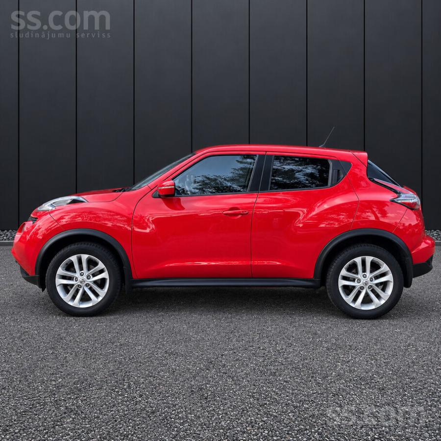 Sarkans Nissan Juke 2016 Rīga, ar dzinēja tilpumu 1.60 L un nobraukumu 102 tūkst. km par 7700 €, foto 9 vietnē AUTOMOTO.COM.LV