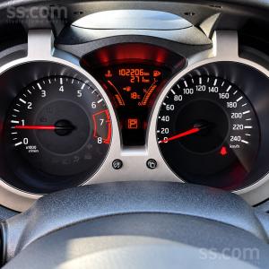 Sarkans Nissan Juke 2016 Rīga, ar dzinēja tilpumu 1.60 L un nobraukumu 102 tūkst. km par 7700 €, foto 10 vietnē AUTOMOTO.COM.LV