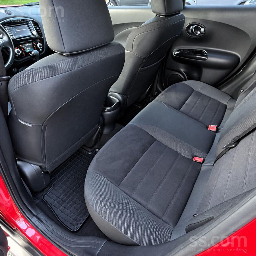 Sarkans Nissan Juke 2016 Rīga, ar dzinēja tilpumu 1.60 L un nobraukumu 102 tūkst. km par 7700 €, foto 15 vietnē AUTOMOTO.COM.LV