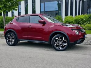 Red Nissan Juke 2019 in Riga, with an engine capacity of 1.60 L and mileage of 76 thousand km for 9990 €, photo 40 on AUTOMOTO.COM.LV