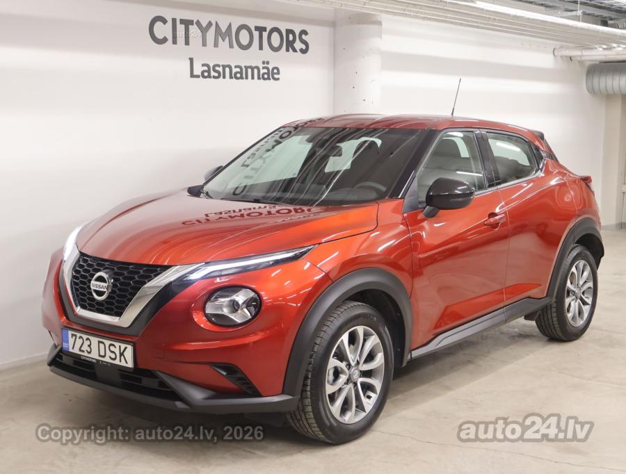 Sarkans Nissan Juke 2021 Tallina, ar dzinēja tilpumu 1.00 L un nobraukumu 58 tūkst. km par 14900 €, foto 1 vietnē AUTOMOTO.COM.LV