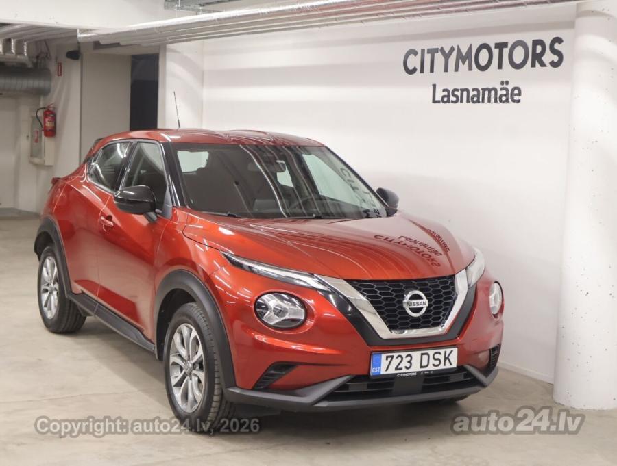 Sarkans Nissan Juke 2021 Tallina, ar dzinēja tilpumu 1.00 L un nobraukumu 58 tūkst. km par 14900 €, foto 5 vietnē AUTOMOTO.COM.LV