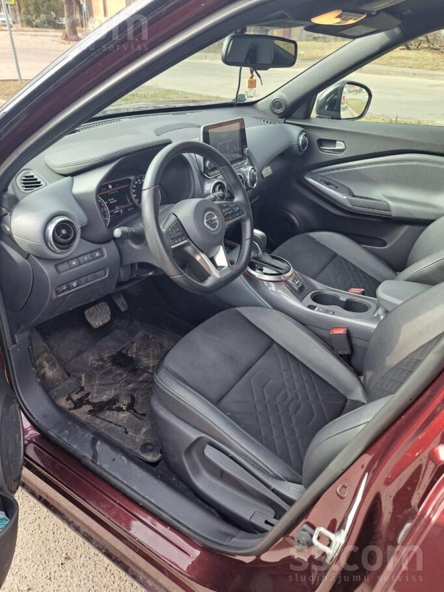 Red Nissan Juke 2022 in Riga, with an engine capacity of 1.00 L and mileage of 36 thousand km for 17750 €, photo 22 on AUTOMOTO.COM.LV