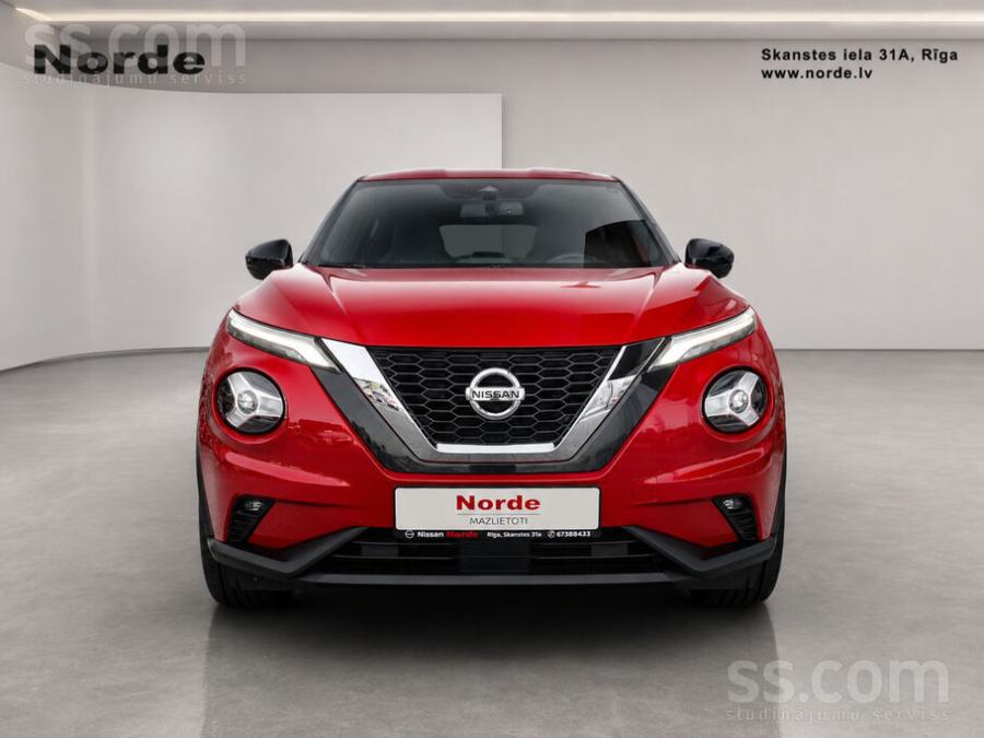 Sarkans Nissan Juke 2022 Rīga, ar dzinēja tilpumu 1.00 L un nobraukumu 43 tūkst. km par 14590 €, foto 6 vietnē AUTOMOTO.COM.LV