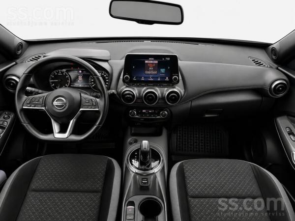 Red Nissan Juke 2022 in Riga, with an engine capacity of 1.00 L and mileage of 43 thousand km for 14590 €, photo 7 on AUTOMOTO.COM.LV