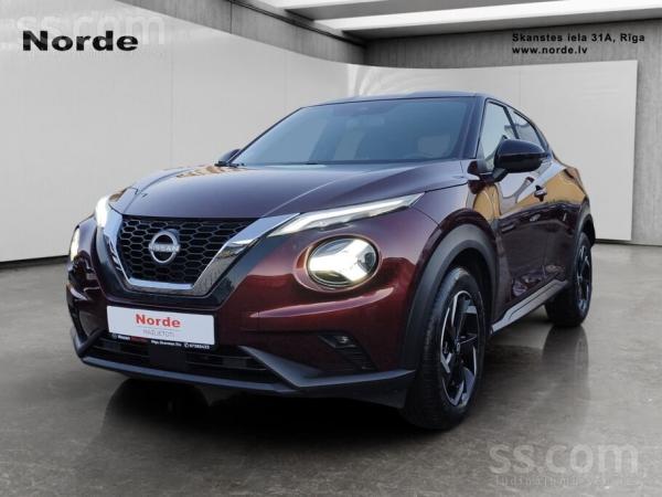 Красный Ниссан Жук 2024 в Рига, объемом двигателя 1.00 л и пробегом 42 тыс. км за 18980 €, фото 1 на AUTOMOTO.COM.LV