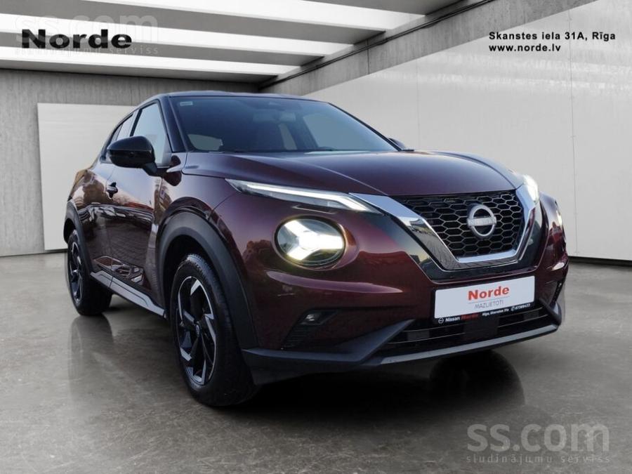 Sarkans Nissan Juke 2024 Rīga, ar dzinēja tilpumu 1.00 L un nobraukumu 42 tūkst. km par 18980 €, foto 4 vietnē AUTOMOTO.COM.LV