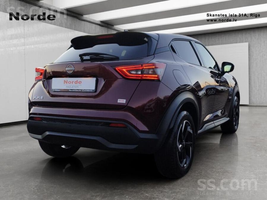 Sarkans Nissan Juke 2024 Rīga, ar dzinēja tilpumu 1.00 L un nobraukumu 42 tūkst. km par 18980 €, foto 7 vietnē AUTOMOTO.COM.LV