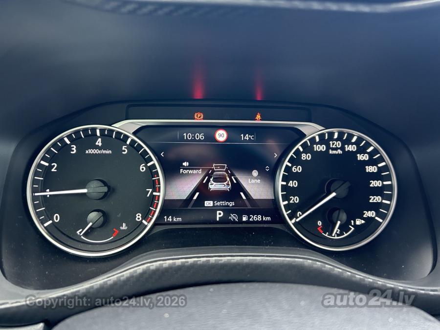 Red Nissan Juke 2026 in Tartu, with an engine capacity of 1.00 L and mileage of 0 thousand km for 21590 €, photo 9 on AUTOMOTO.COM.LV