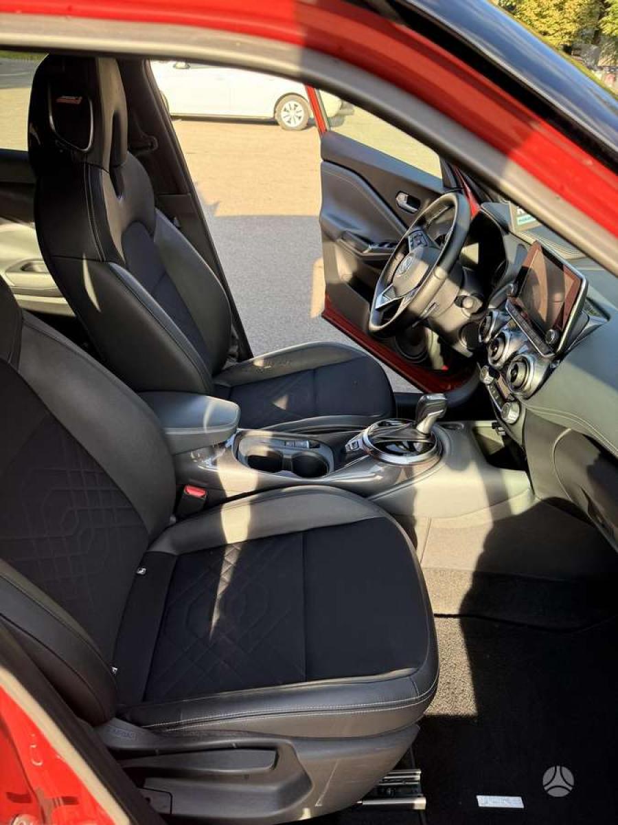 Sarkans Nissan Juke 2020 Kauņa, ar dzinēja tilpumu 1.00 L un nobraukumu 145 tūkst. km par 12500 €, foto 9 vietnē AUTOMOTO.COM.LV