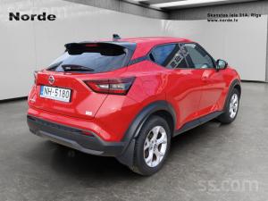Red Nissan Juke 2022 in Riga, with an engine capacity of 1.00 L and mileage of 29 thousand km for 14490 €, photo 5 on AUTOMOTO.COM.LV