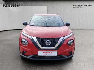 Red Nissan Juke 2022 in Riga, with an engine capacity of 1.00 L and mileage of 29 thousand km for 14490 €, photo 7 on AUTOMOTO.COM.LV