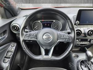 Red Nissan Juke 2022 in Riga, with an engine capacity of 1.00 L and mileage of 29 thousand km for 14490 €, photo 10 on AUTOMOTO.COM.LV