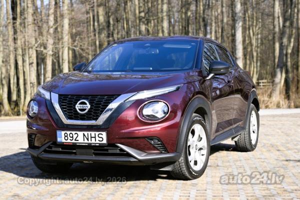 Sarkans Nissan Juke 2022 Tallina, ar dzinēja tilpumu 1.00 L un nobraukumu 46 tūkst. km par 15300 €, foto 1 vietnē AUTOMOTO.COM.LV