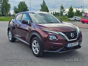 Red Nissan Juke 2022 in Tartu, with an engine capacity of 1.00 L and mileage of 41 thousand km for 16900 €, photo  on AUTOMOTO.COM.LV