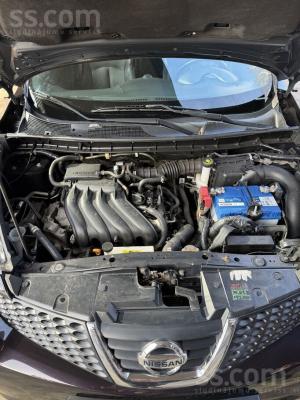 Violet Nissan Juke 2012 in Riga, with an engine capacity of 1.60 L and mileage of 189 thousand km for 6200 €, photo 9 on AUTOMOTO.COM.LV