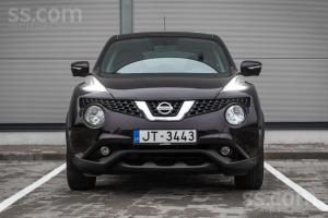 Violet Nissan Juke 2014 in Riga, with an engine capacity of 1.20 L and mileage of 87 thousand km for 6995 €, photo 3 on AUTOMOTO.COM.LV