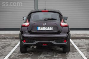 Violet Nissan Juke 2014 in Riga, with an engine capacity of 1.20 L and mileage of 87 thousand km for 6995 €, photo 7 on AUTOMOTO.COM.LV