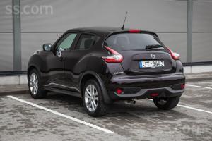 Violet Nissan Juke 2014 in Riga, with an engine capacity of 1.20 L and mileage of 87 thousand km for 6995 €, photo 8 on AUTOMOTO.COM.LV