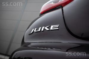 Violet Nissan Juke 2014 in Riga, with an engine capacity of 1.20 L and mileage of 87 thousand km for 6995 €, photo 9 on AUTOMOTO.COM.LV