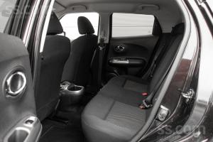 Violet Nissan Juke 2014 in Riga, with an engine capacity of 1.20 L and mileage of 87 thousand km for 6995 €, photo 12 on AUTOMOTO.COM.LV
