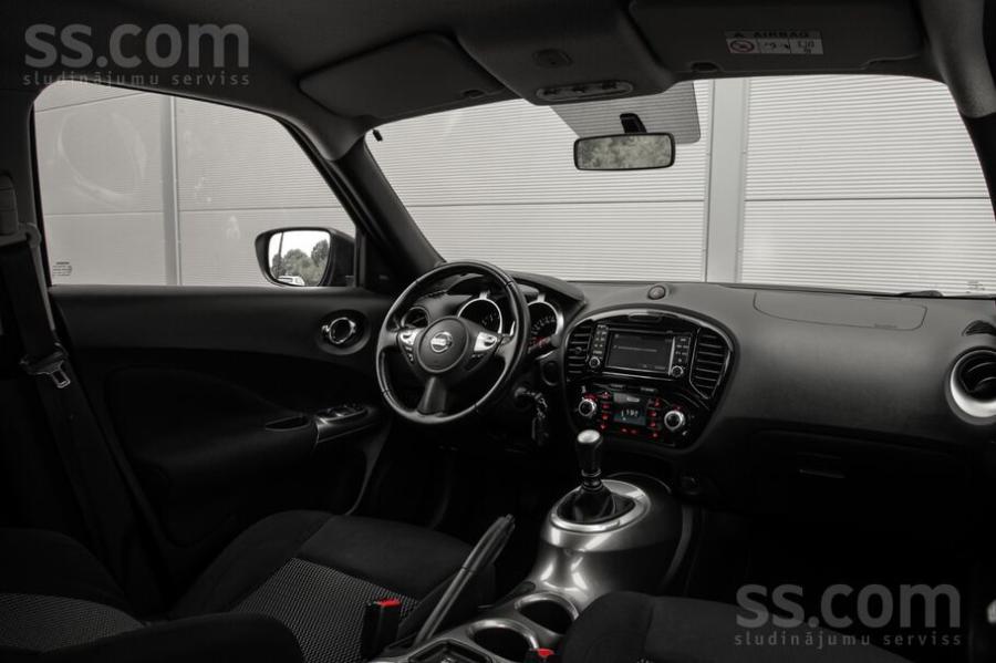 Violet Nissan Juke 2014 in Riga, with an engine capacity of 1.20 L and mileage of 87 thousand km for 6995 €, photo 15 on AUTOMOTO.COM.LV