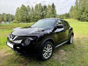 Nissan Juke 2015 Viļņa vietnē Violets Nissan Juke 2015 Viļņa, ar dzinēja tilpumu 1.20 L un nobraukumu 109 tūkst. km par 3800 €, foto 1 vietnē AUTOMOTO.COM.LV