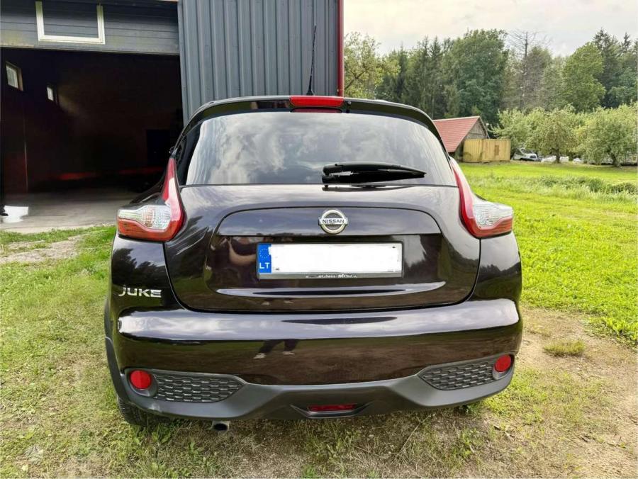 Violets Nissan Juke 2015 Viļņa, ar dzinēja tilpumu 1.20 L un nobraukumu 109 tūkst. km par 3800 €, foto 5 vietnē AUTOMOTO.COM.LV