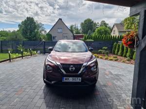 Violet Nissan Juke 2020 in Jelgava, with an engine capacity of 1.00 L and mileage of 108 thousand km for 14400 €, photo  on AUTOMOTO.COM.LV