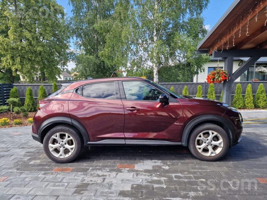 Violet Nissan Juke 2020 in Jelgava, with an engine capacity of 1.00 L and mileage of 108 thousand km for 14400 €, photo 4 on AUTOMOTO.COM.LV