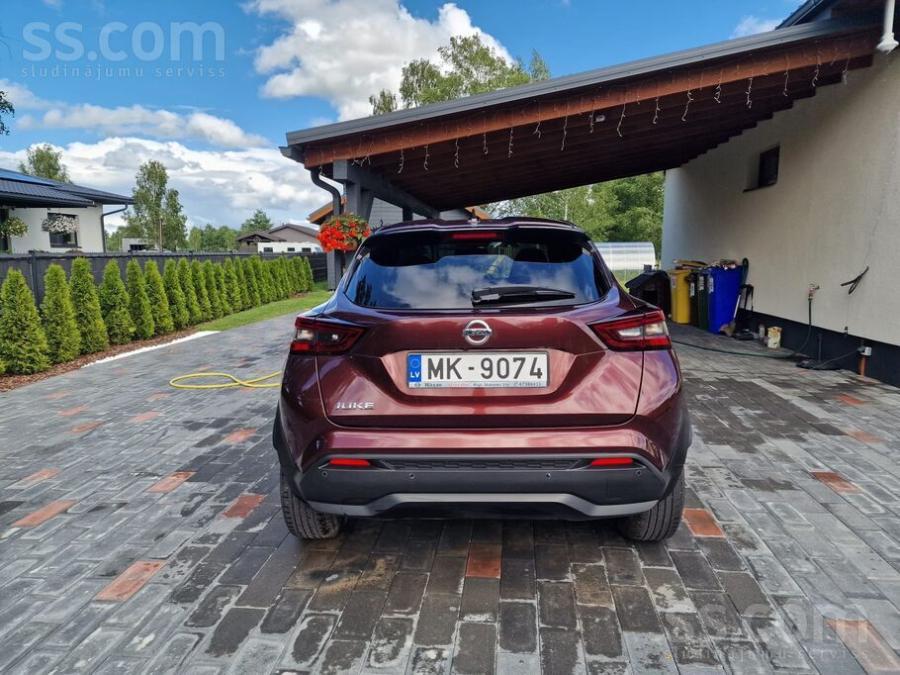 Violet Nissan Juke 2020 in Jelgava, with an engine capacity of 1.00 L and mileage of 108 thousand km for 14400 €, photo 5 on AUTOMOTO.COM.LV