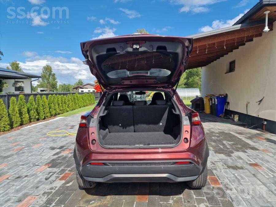 Violet Nissan Juke 2020 in Jelgava, with an engine capacity of 1.00 L and mileage of 108 thousand km for 14400 €, photo 6 on AUTOMOTO.COM.LV