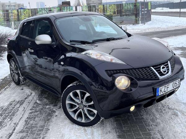 Violets Nissan Juke 2012 Viļņa, ar dzinēja tilpumu 1.50 L un nobraukumu 201 tūkst. km par 4200 €, foto 2 vietnē AUTOMOTO.COM.LV