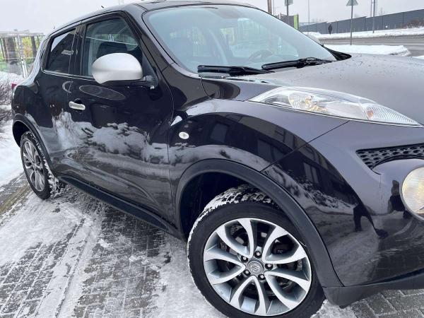 Violets Nissan Juke 2012 Viļņa, ar dzinēja tilpumu 1.50 L un nobraukumu 201 tūkst. km par 4200 €, foto 5 vietnē AUTOMOTO.COM.LV