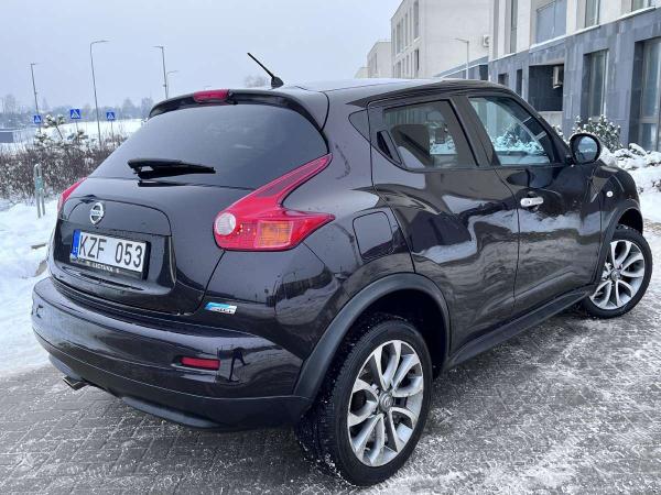 Violets Nissan Juke 2012 Viļņa, ar dzinēja tilpumu 1.50 L un nobraukumu 201 tūkst. km par 4200 €, foto 6 vietnē AUTOMOTO.COM.LV