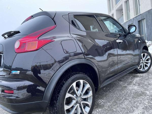 Violets Nissan Juke 2012 Viļņa, ar dzinēja tilpumu 1.50 L un nobraukumu 201 tūkst. km par 4200 €, foto 9 vietnē AUTOMOTO.COM.LV