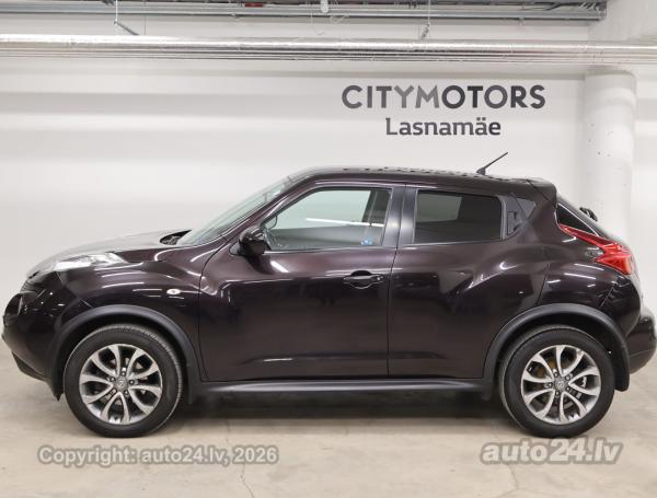 Violet Nissan Juke 2013 in Tallinn, with an engine capacity of 1.60 L and mileage of 173 thousand km for 5900 €, photo 2 on AUTOMOTO.COM.LV