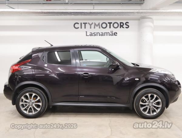 Violet Nissan Juke 2013 in Tallinn, with an engine capacity of 1.60 L and mileage of 173 thousand km for 5900 €, photo 5 on AUTOMOTO.COM.LV