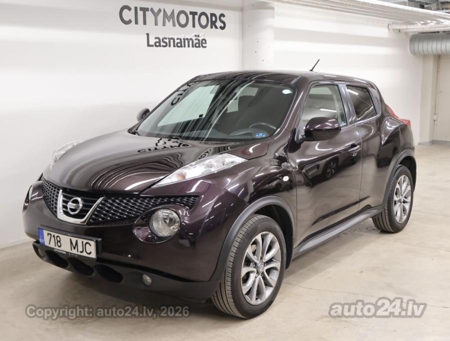 Violets Nissan Juke 2013 Tallina, ar dzinēja tilpumu 1.60 L un nobraukumu 173 tūkst. km par 5900 €, foto 1 vietnē AUTOMOTO.COM.LV