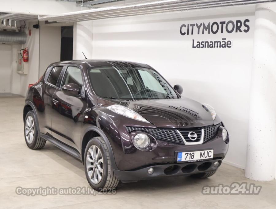 Violets Nissan Juke 2013 Tallina, ar dzinēja tilpumu 1.60 L un nobraukumu 173 tūkst. km par 5900 €, foto 5 vietnē AUTOMOTO.COM.LV