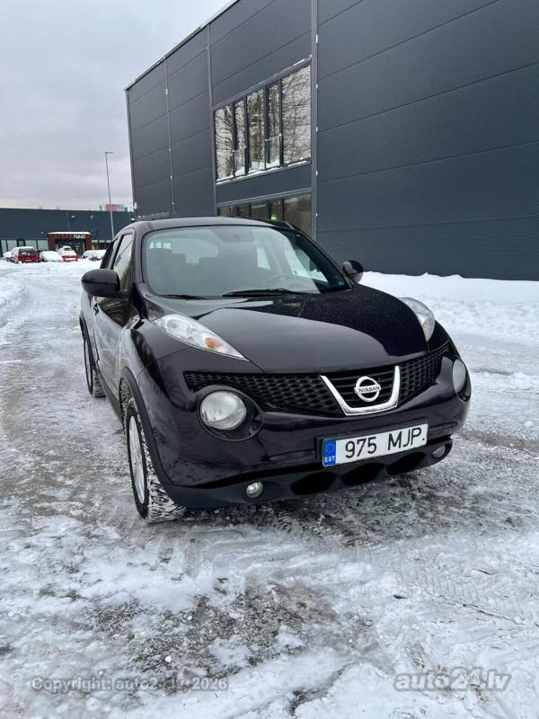 Violets Nissan Juke 2014 Tallina, ar dzinēja tilpumu 1.60 L un nobraukumu 114 tūkst. km par 4200 €, foto 2 vietnē AUTOMOTO.COM.LV