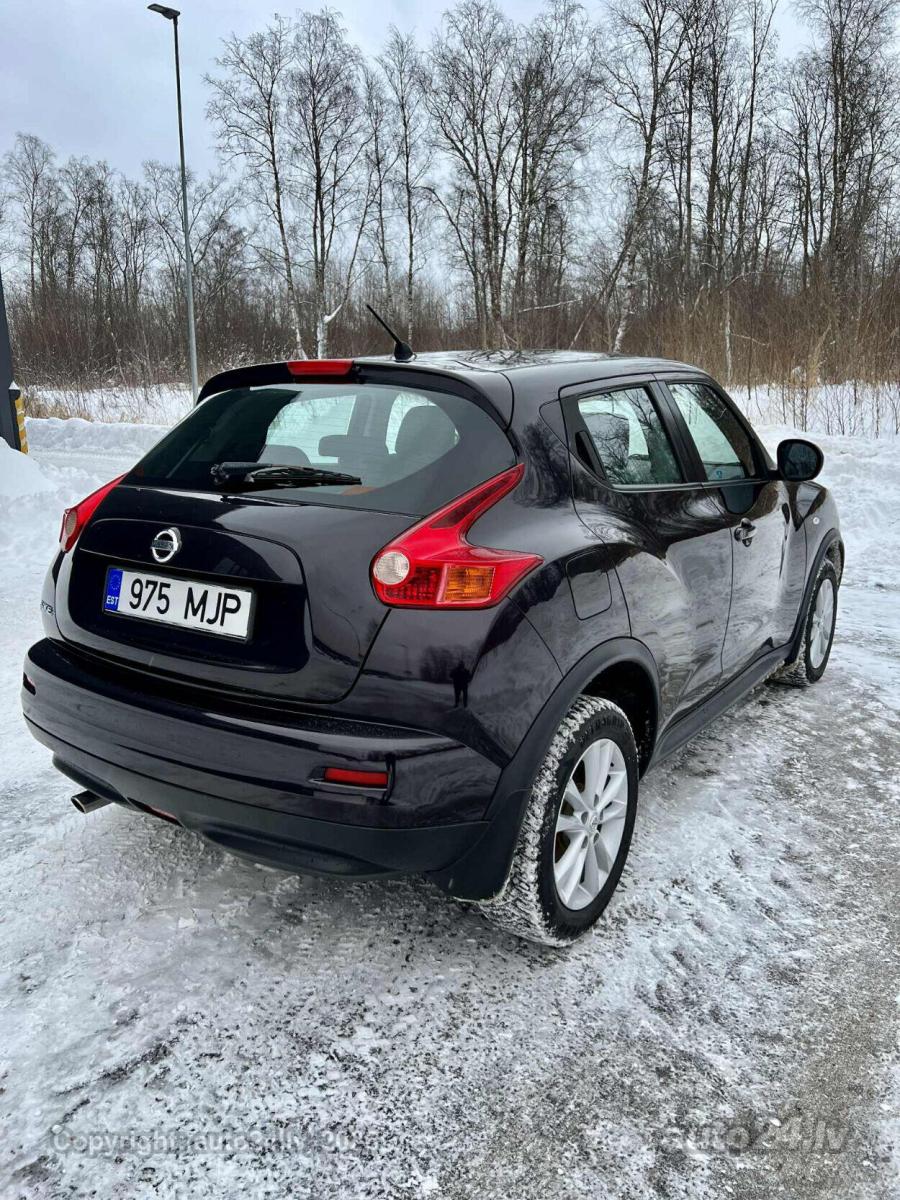 Violets Nissan Juke 2014 Tallina, ar dzinēja tilpumu 1.60 L un nobraukumu 114 tūkst. km par 4200 €, foto 4 vietnē AUTOMOTO.COM.LV