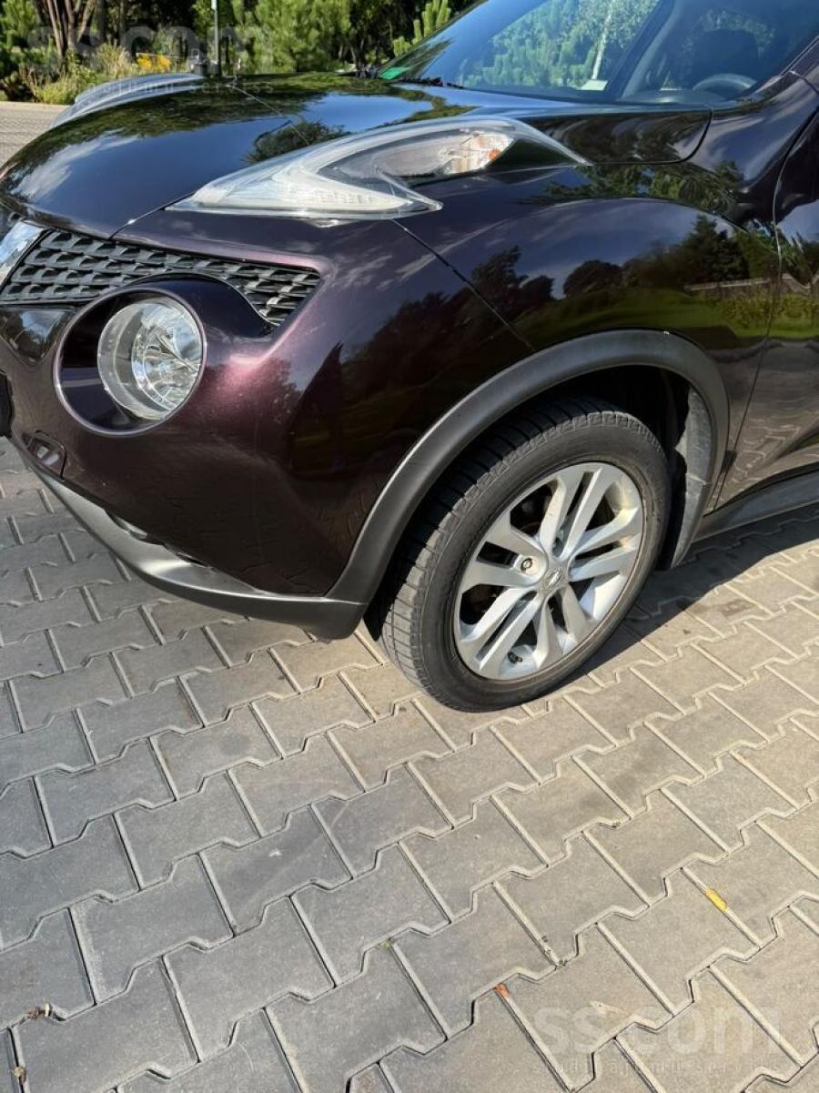 Violets Nissan Juke 2015 Rīga, ar dzinēja tilpumu 1.60 L un nobraukumu 57 tūkst. km par 7800 €, foto 4 vietnē AUTOMOTO.COM.LV