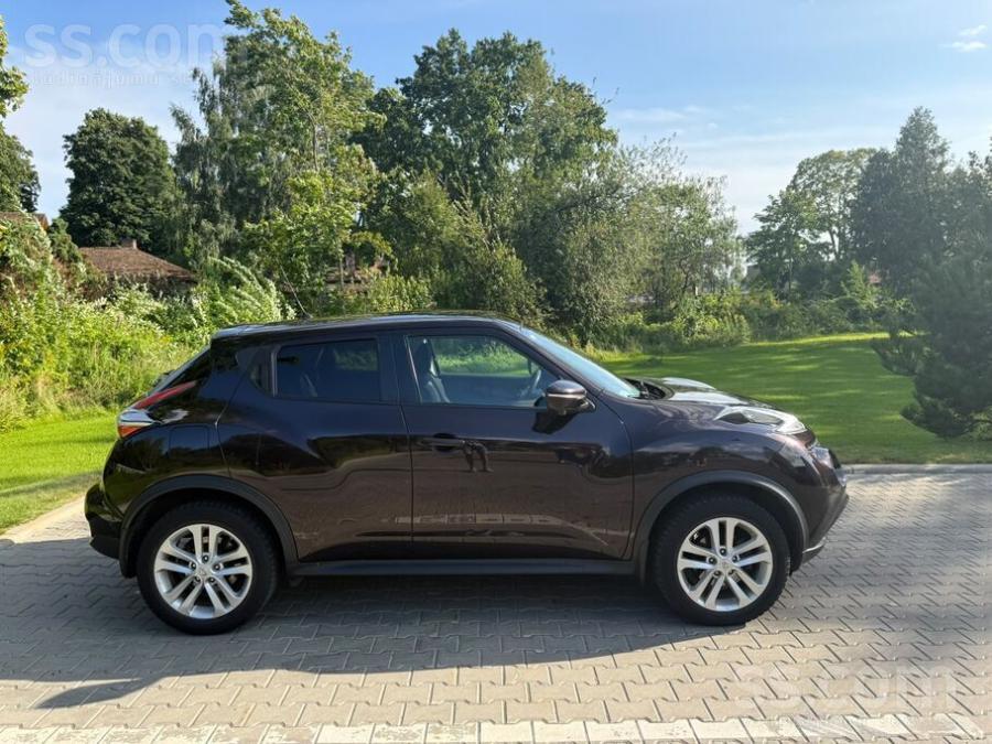 Violets Nissan Juke 2015 Rīga, ar dzinēja tilpumu 1.60 L un nobraukumu 57 tūkst. km par 7800 €, foto 6 vietnē AUTOMOTO.COM.LV