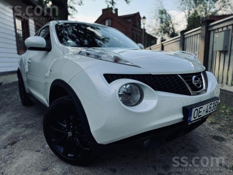 Balts Nissan Juke 2010 Cēsis, ar dzinēja tilpumu 1.60 L un nobraukumu 0 tūkst. km par 6650 €, foto 1 vietnē AUTOMOTO.COM.LV